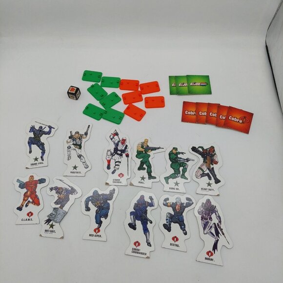 Milton Bradley | Toys | Gi Joe Commando Attack Game 3d Board Game ...